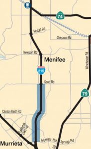 Interstate 215 South Project Completed - RCTC