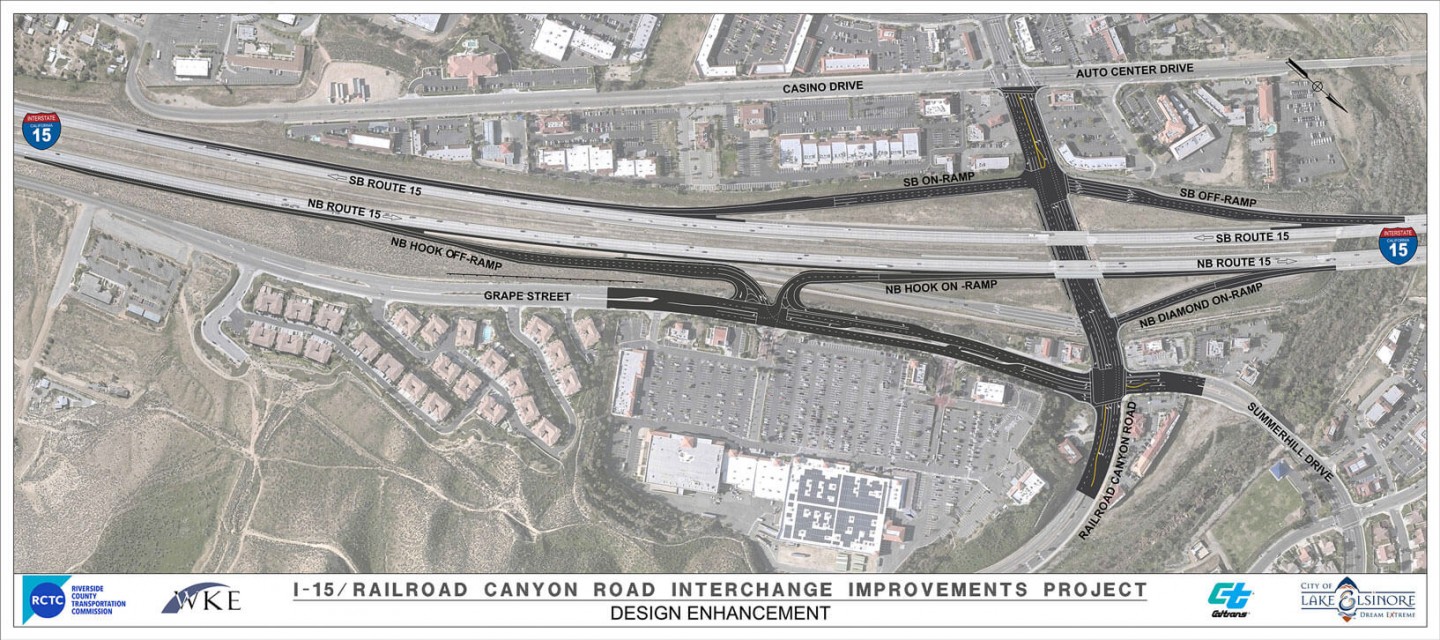 I-15 Railroad Canyon Road Interchange Project - RCTC