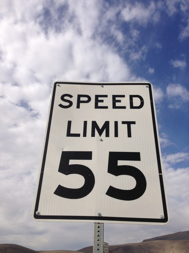 55 mph speed limit is posted for safety of crews, motorist - RCTC