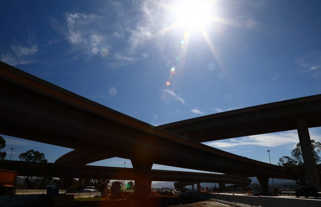 It’s Here! Construction Under Way on 15/91 Express Lanes Connector ...