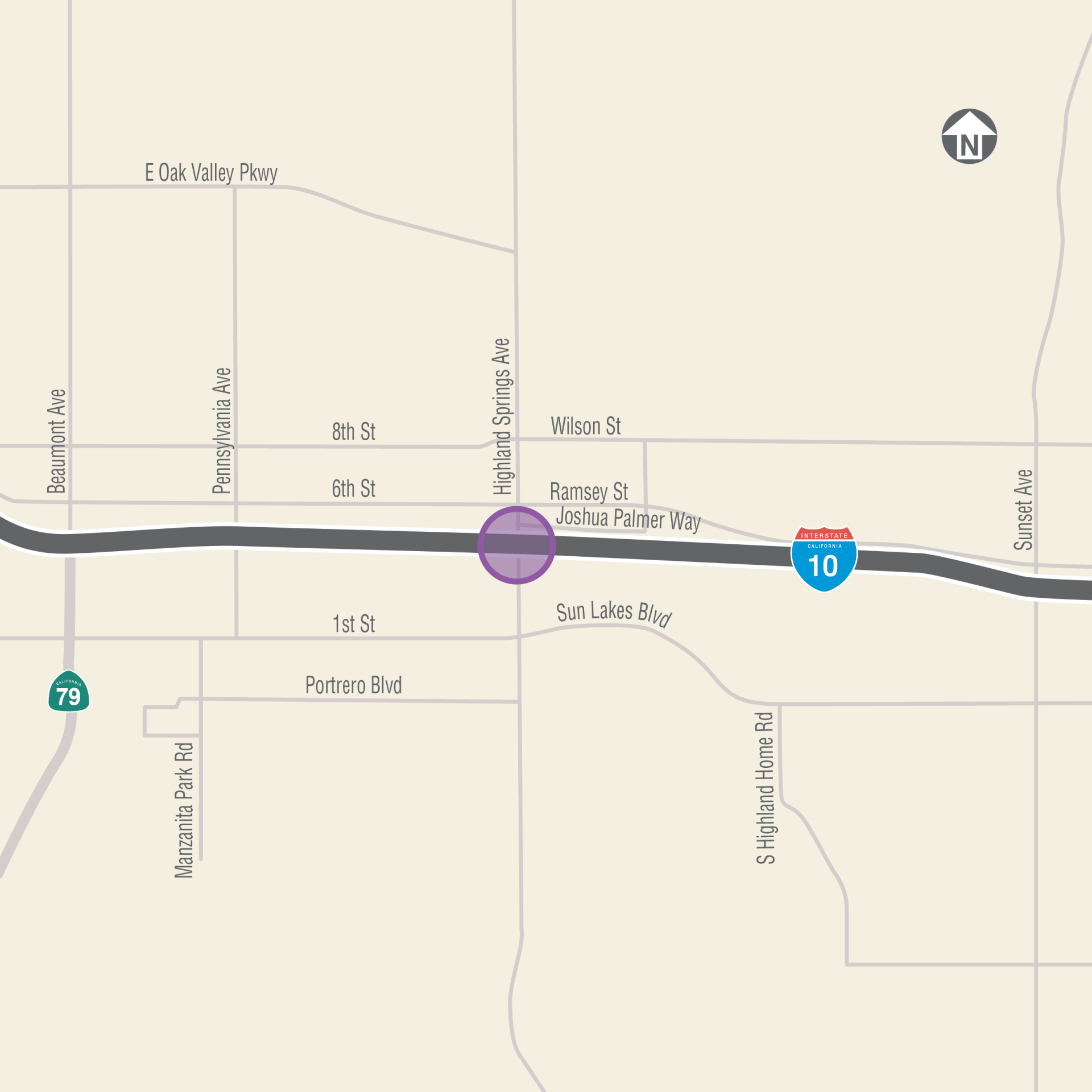 I-10 Highland Springs Interchange - RCTC