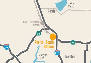 Perris-South Metrolink Station and Layover Facility - Riverside County ...