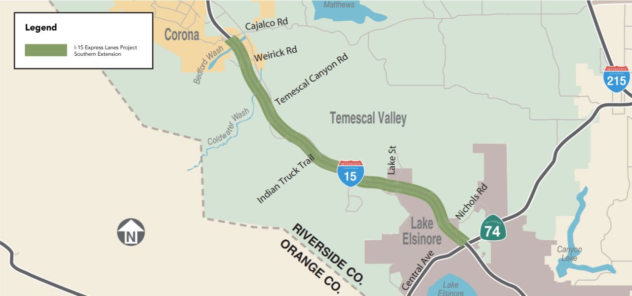 I-15 익스프레스 차선 확장, 초안 환경 문서 공개로 중요한 이정표 달성 - Riverside County ...