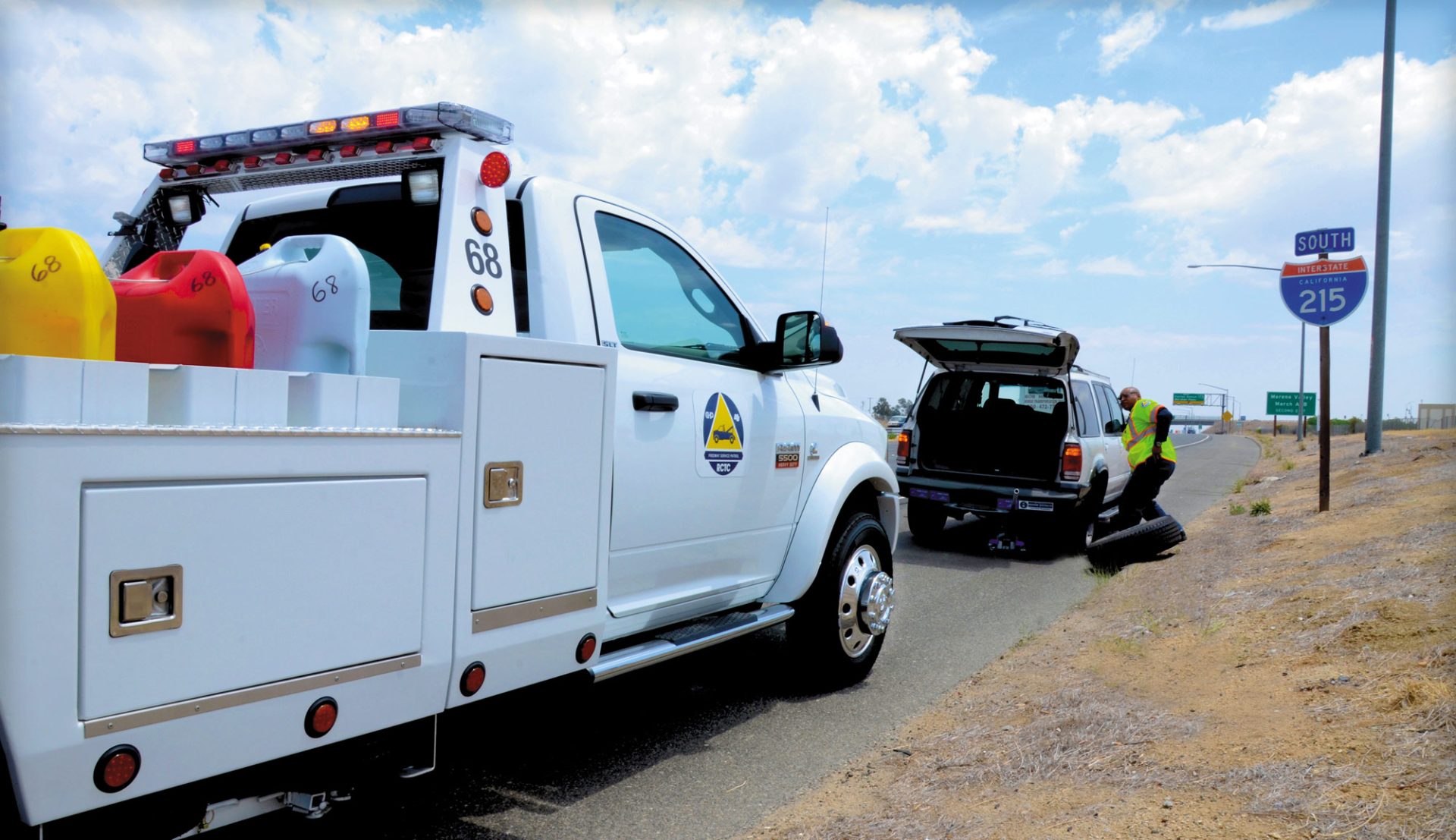 Help is on the Way! Award-Winning Freeway Service Patrol Drivers Aid ...