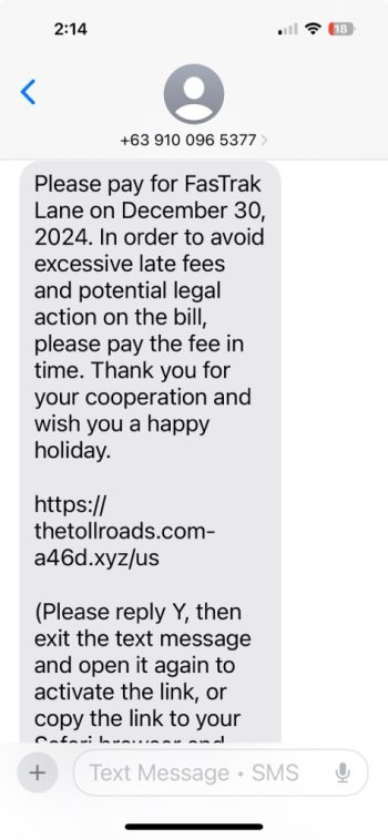 Reminder: Toll Lane Phishing Scams on the Rise - Riverside County ...