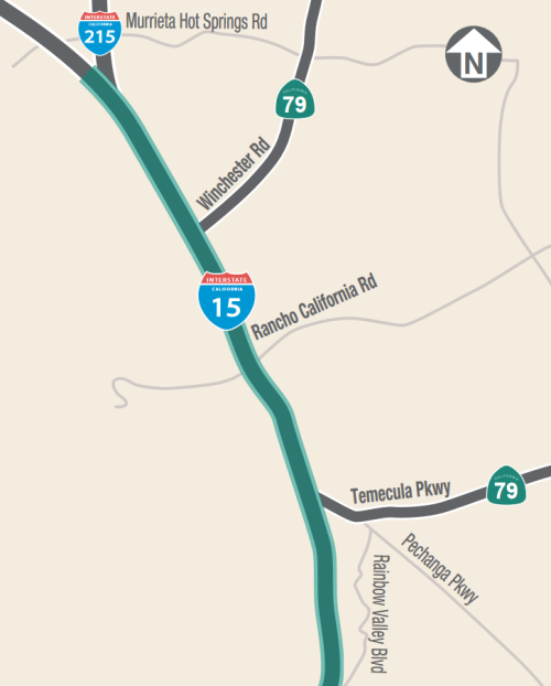 Rancho California Road Loop On-Ramp Extended Closures: August 14 ...